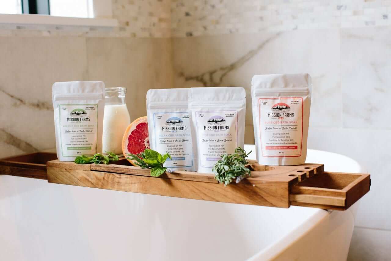 CBD Bath Bomb Soaks: Hemp Extract Infused Products For Sale