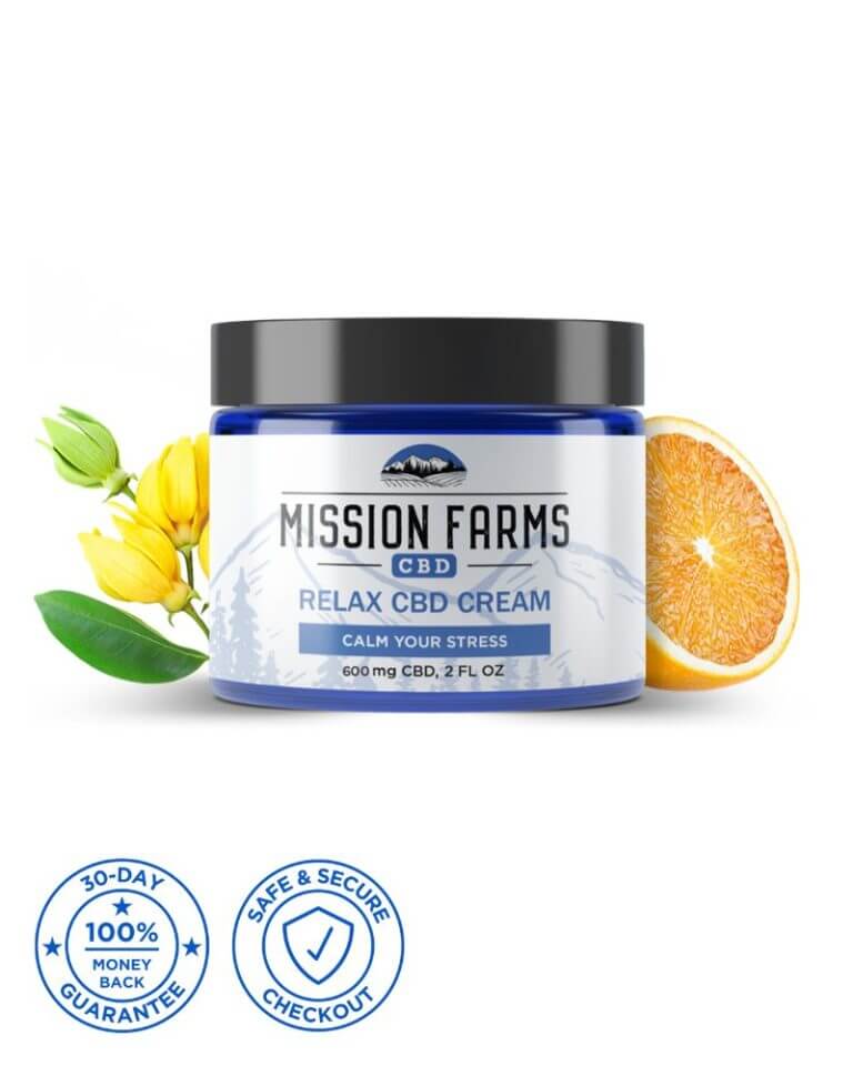 Relieve CBD Goat Milk Cream - Mission Farms CBD