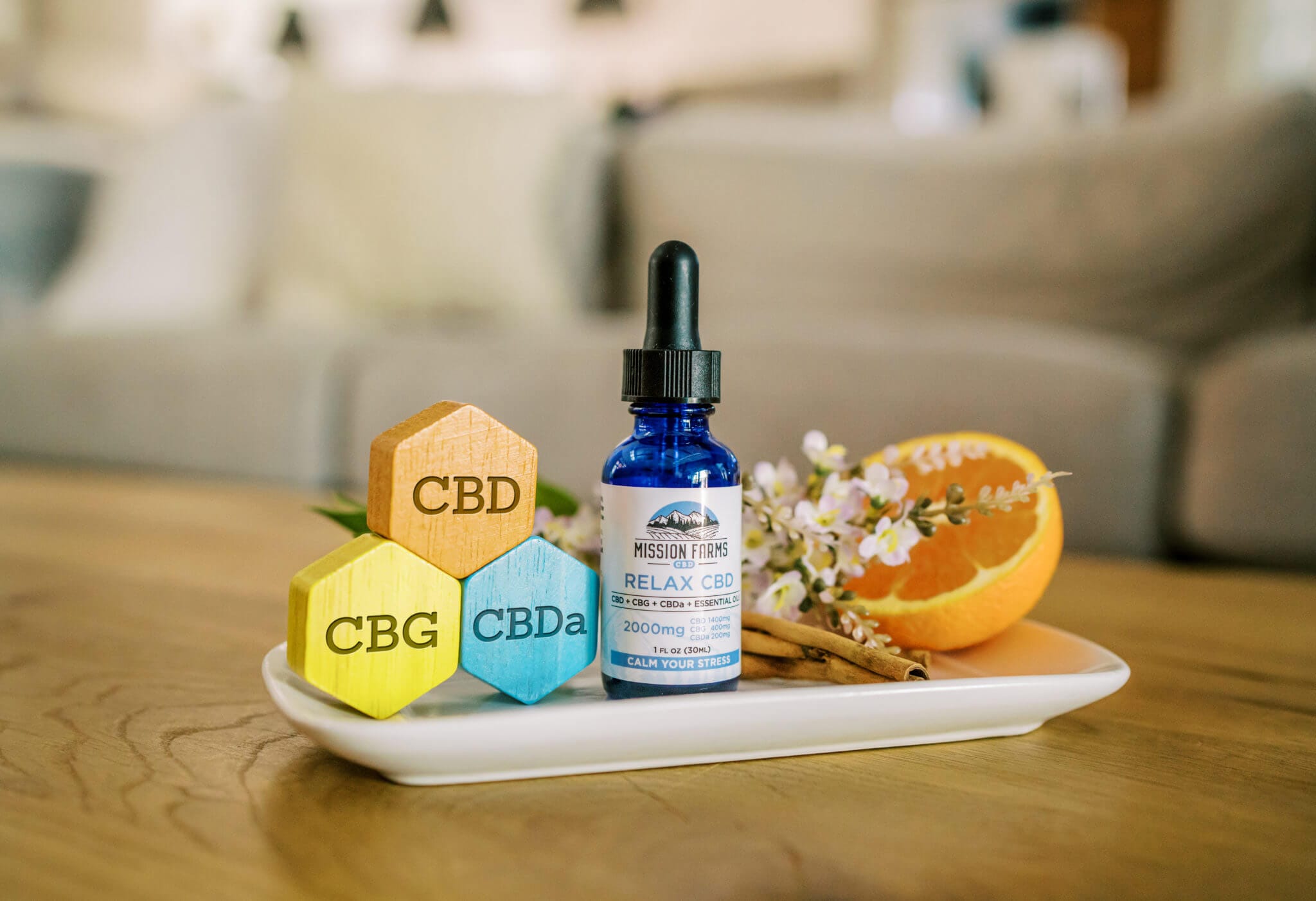 Full Spectrum Max Relax CBD Oil - Mission Farms CBD