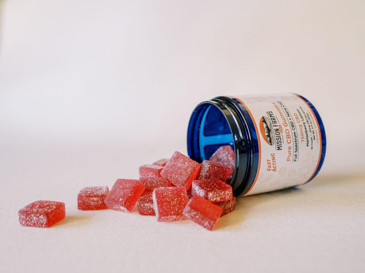 Pure CBD Gummies with Nano CBD - Mission Farms CBD