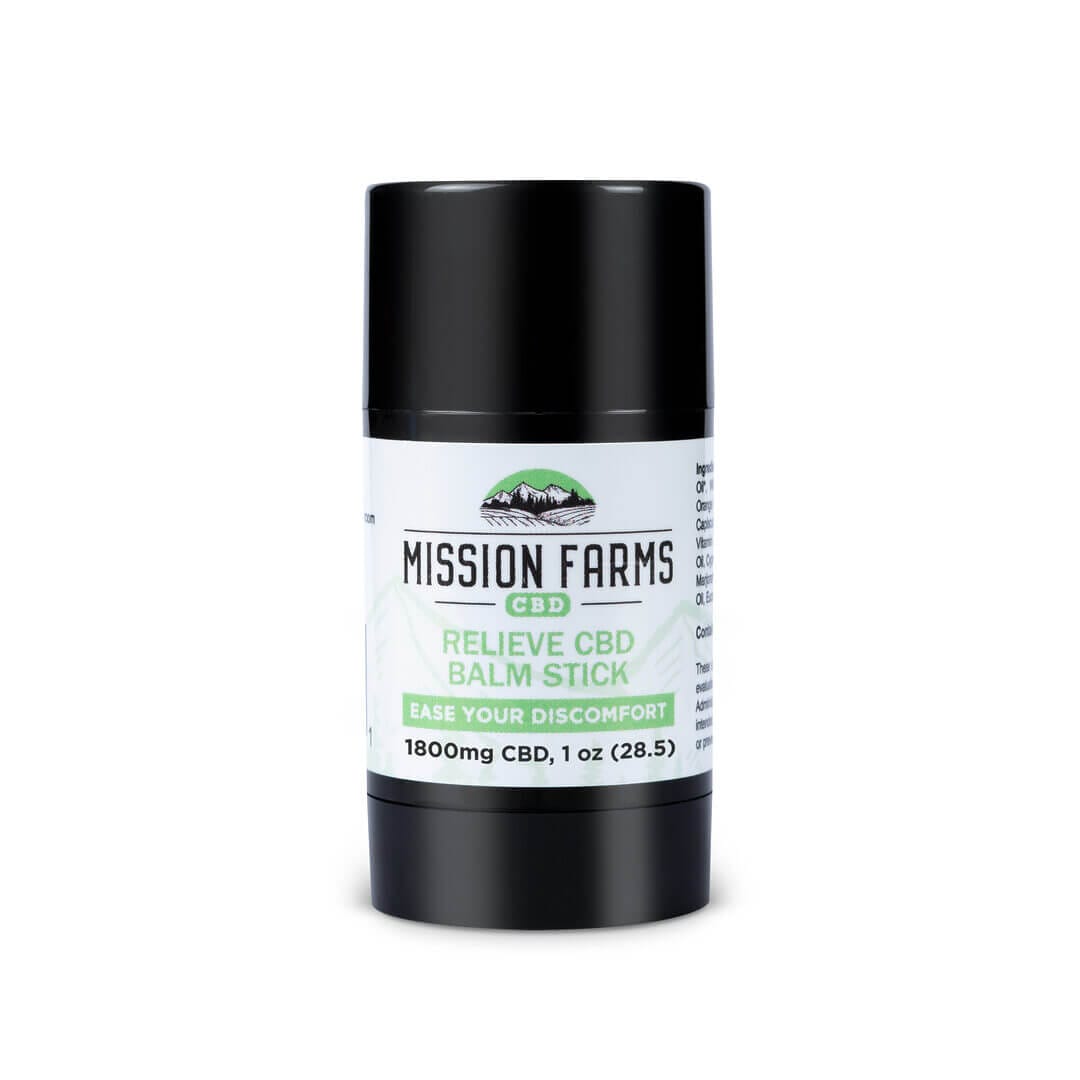 Relieve CBD Balm Stick - Mission Farms CBD