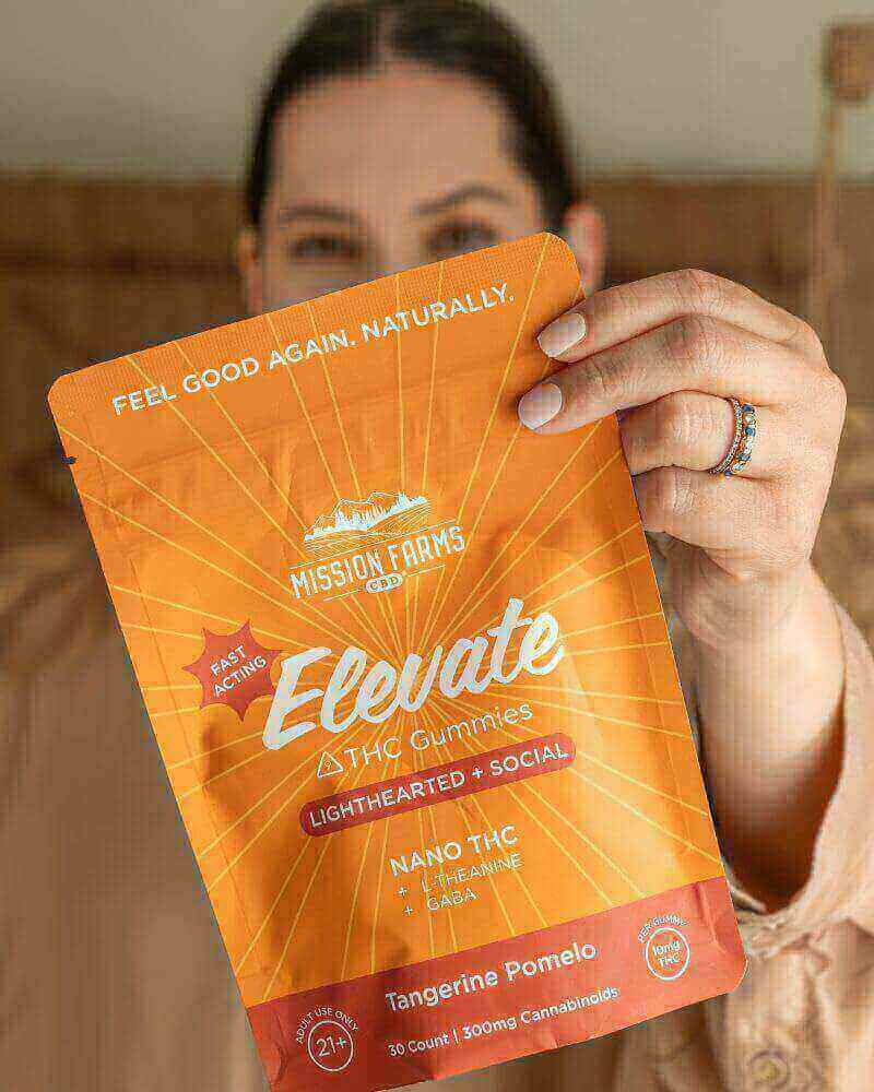 NEW Elevate Delta-9 THC Gummies | 10mg Fast-Acting Hemp THC