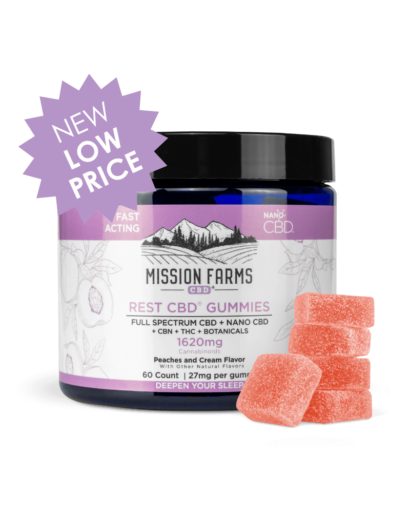 Relieve CBD Gummies with Nano CBD - Mission Farms CBD