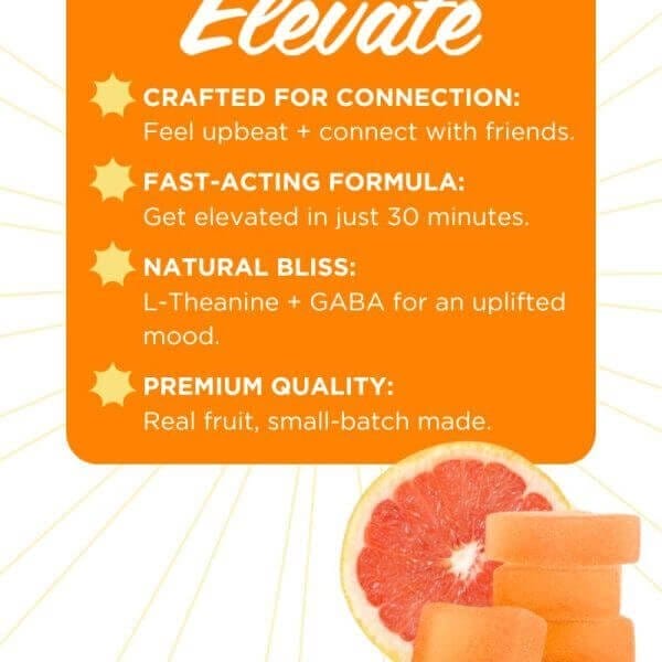 NEW Elevate Delta-9 THC Gummies | 10mg Fast-Acting Hemp THC